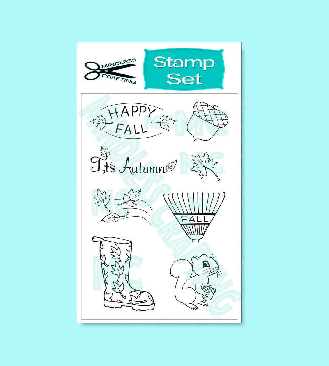 Happy Fall Stamp Set – Mindless Crafting